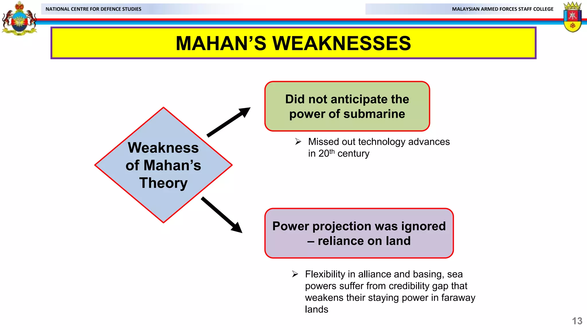 Mahan Sea Power | PPTX