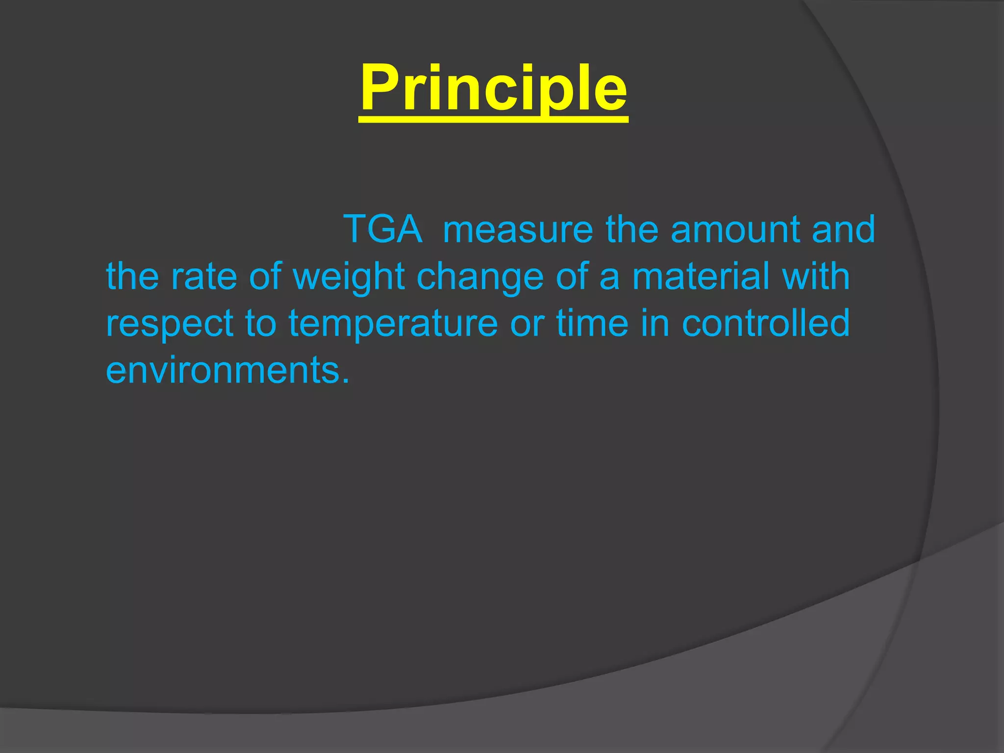 Thermogravimetric Analysis | PPTX