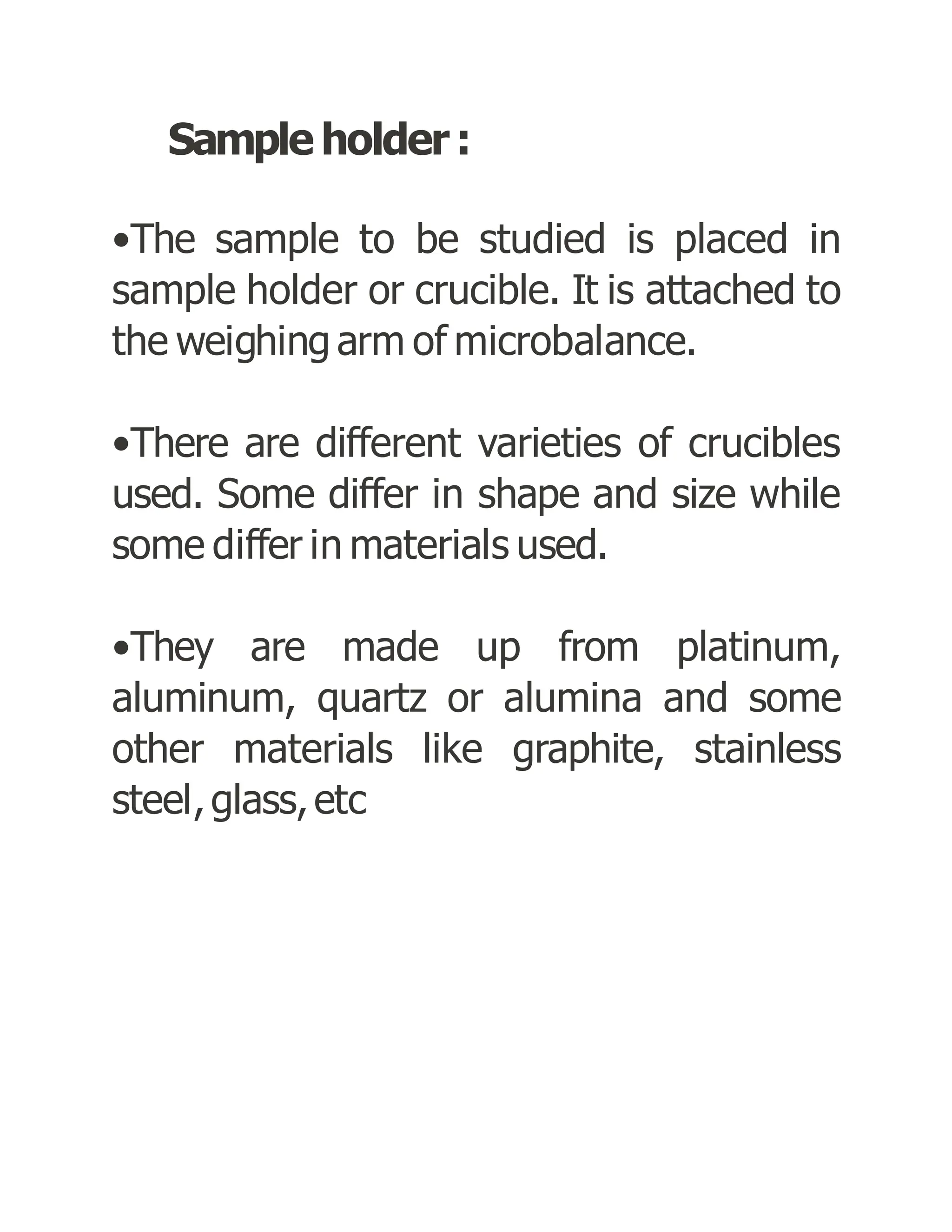 TGA.pptx principle, instrumentation, theory | PPTX