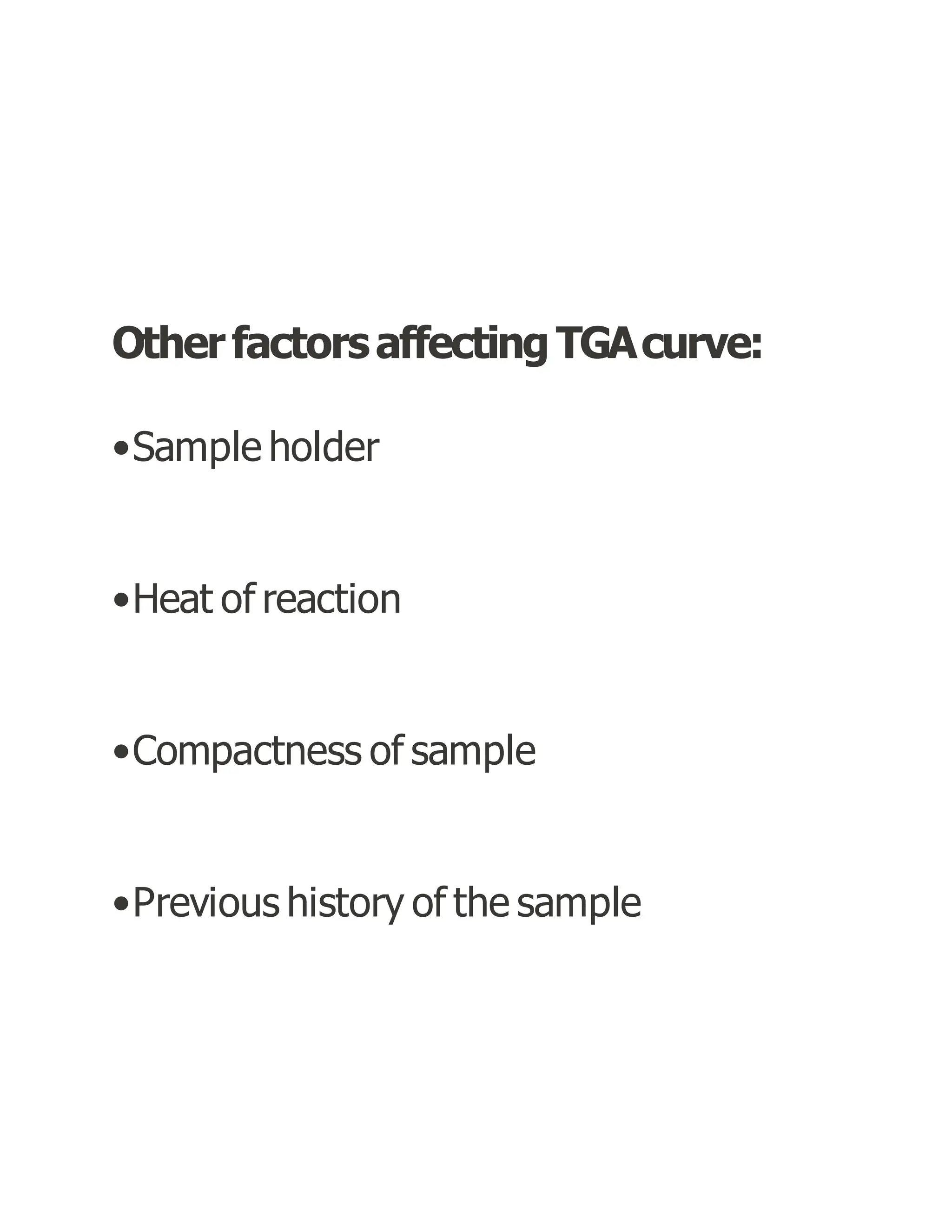 TGA.pptx principle, instrumentation, theory | PPTX