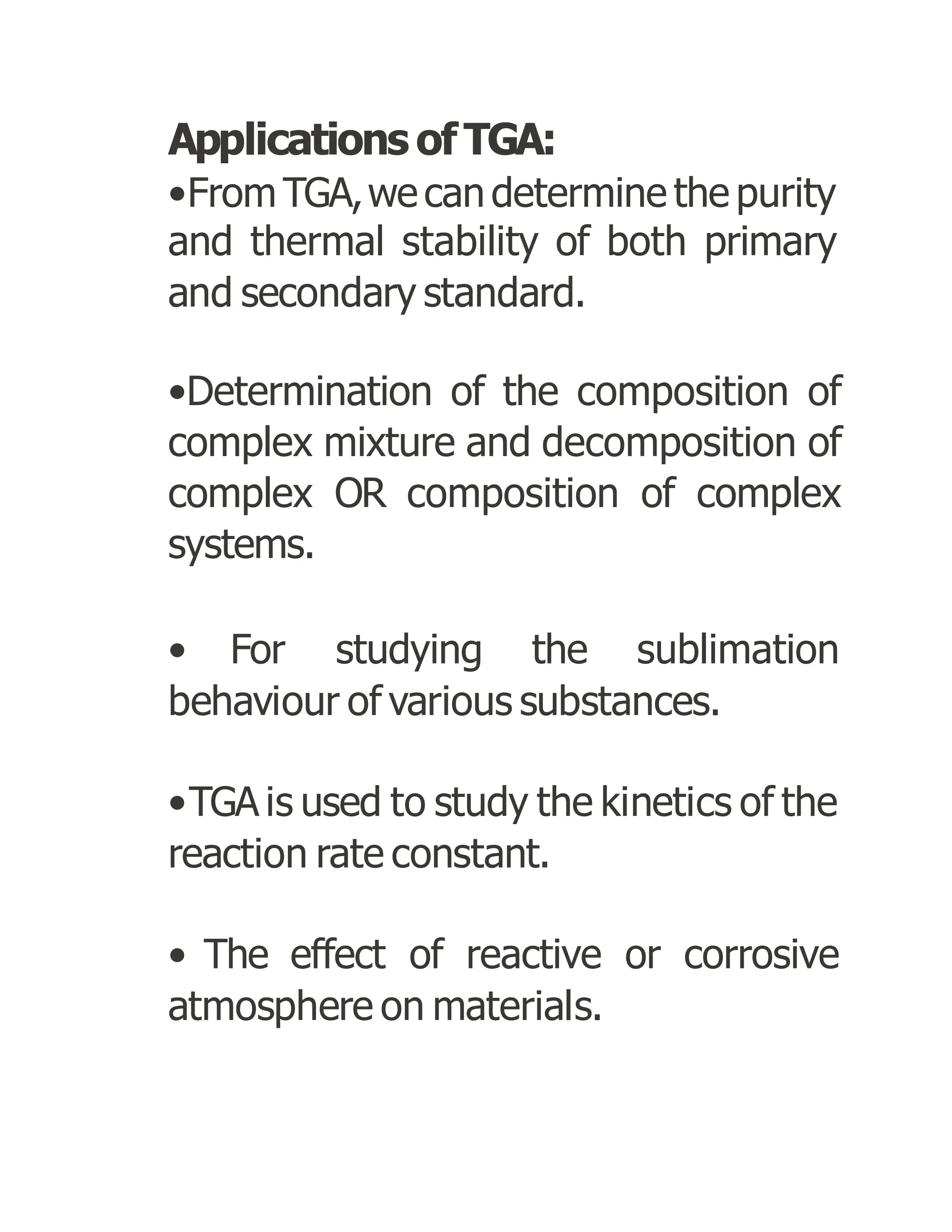 TGA.pptx principle, instrumentation, theory | PPTX