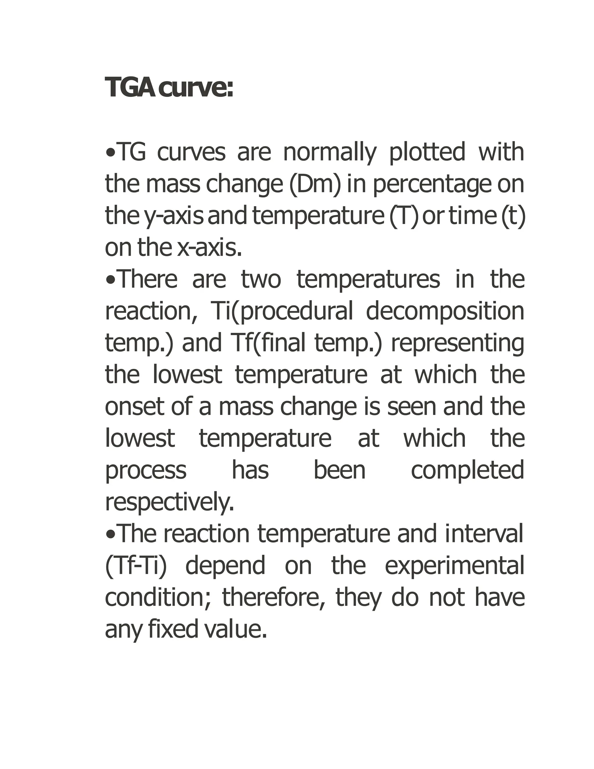 TGA.pptx principle, instrumentation, theory | PPTX