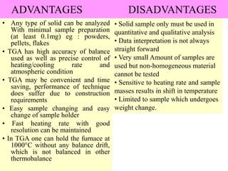 Thermo Gravimetric analysis Principles and Design.pptx