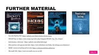 DevSec - build security in and dance like a pro! | PPT