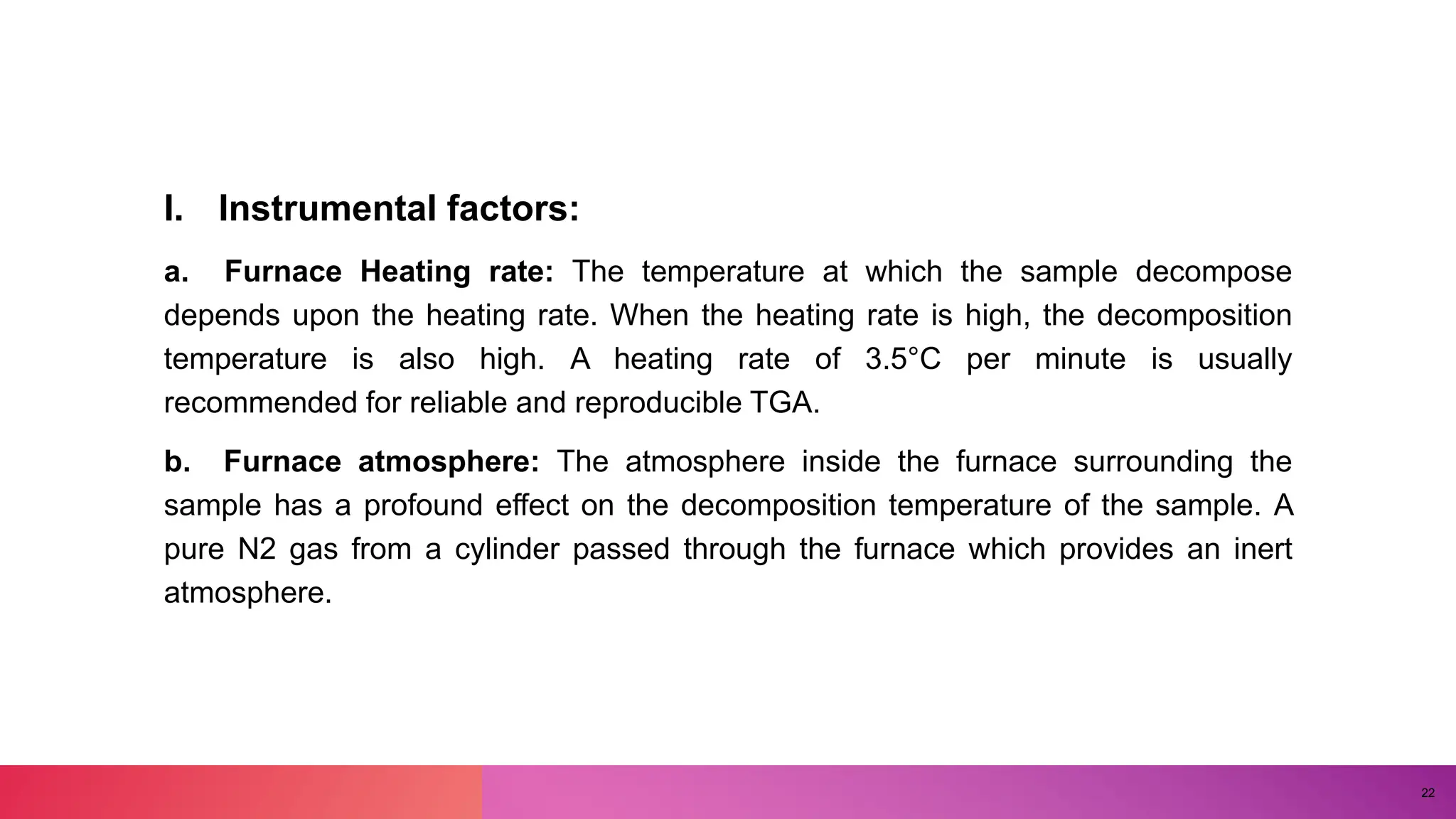 A presentation on Thermal gravimetry analysis (TGA) | PPTX