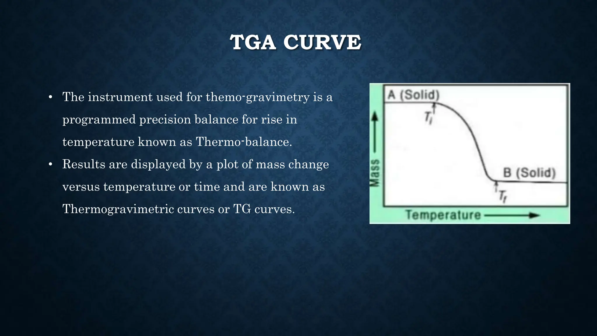 Thermogravimetric analysis methods ..... | PPTX | Chemistry | Science