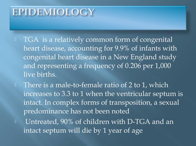 Transposition of Great Arteries;TGA,Firas Aljanadi,MD | PPT