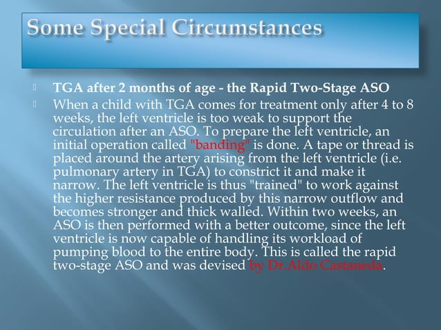 Transposition of Great Arteries;TGA,Firas Aljanadi,MD | PPT