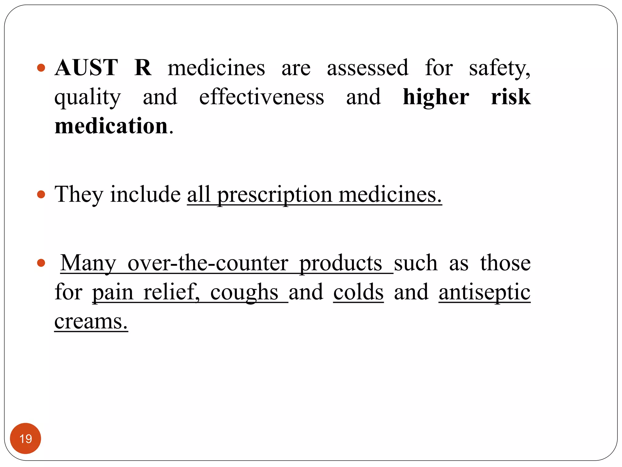 THERAPEUTIC GOODS ADMINISTRATION (TGA) and MHRA | PPTX