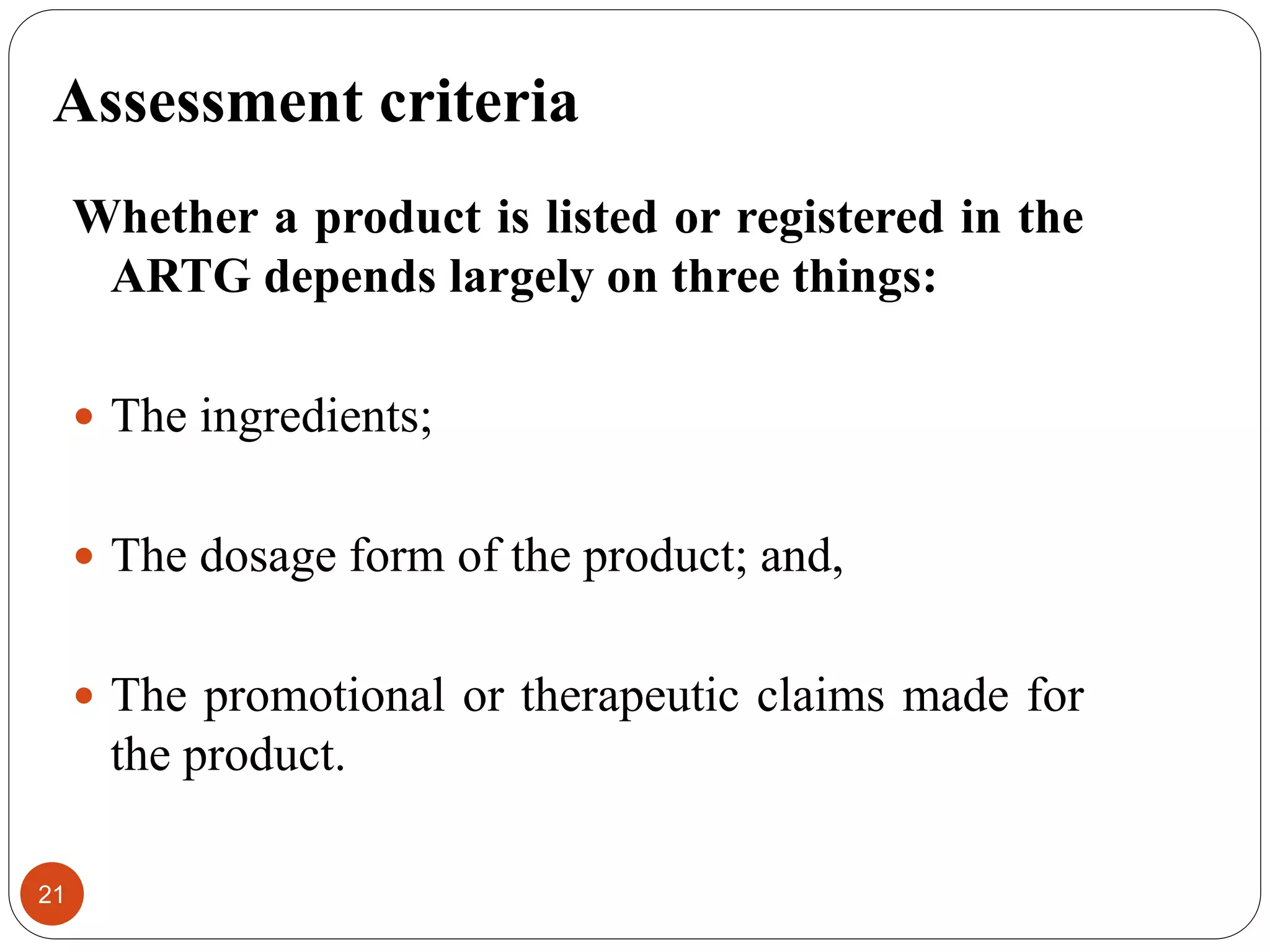 THERAPEUTIC GOODS ADMINISTRATION (TGA) and MHRA | PPTX