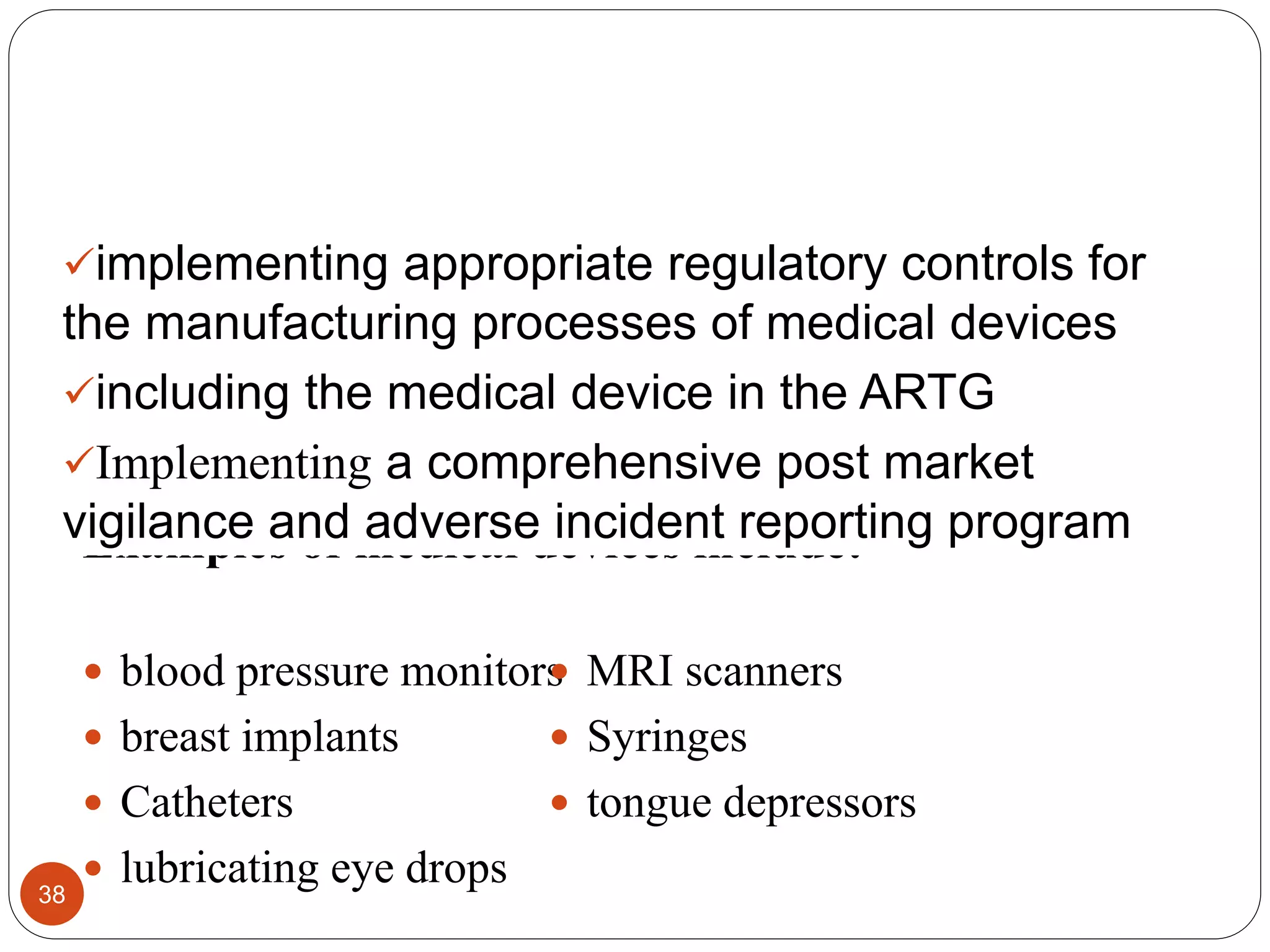 THERAPEUTIC GOODS ADMINISTRATION (TGA) and MHRA | PPTX