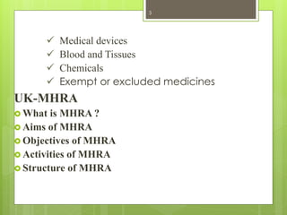 TGA & MHRA | PDF