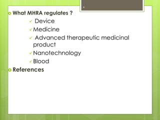 TGA & MHRA | PDF