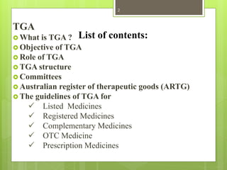 TGA & MHRA | PPT