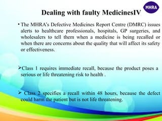 TGA, MHRA, MCC, MCA | PPT