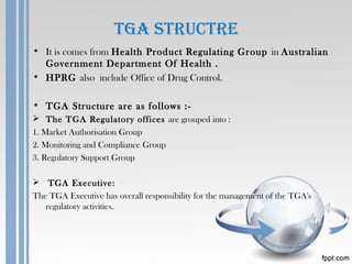 Therapeutic Good Administration | PPT