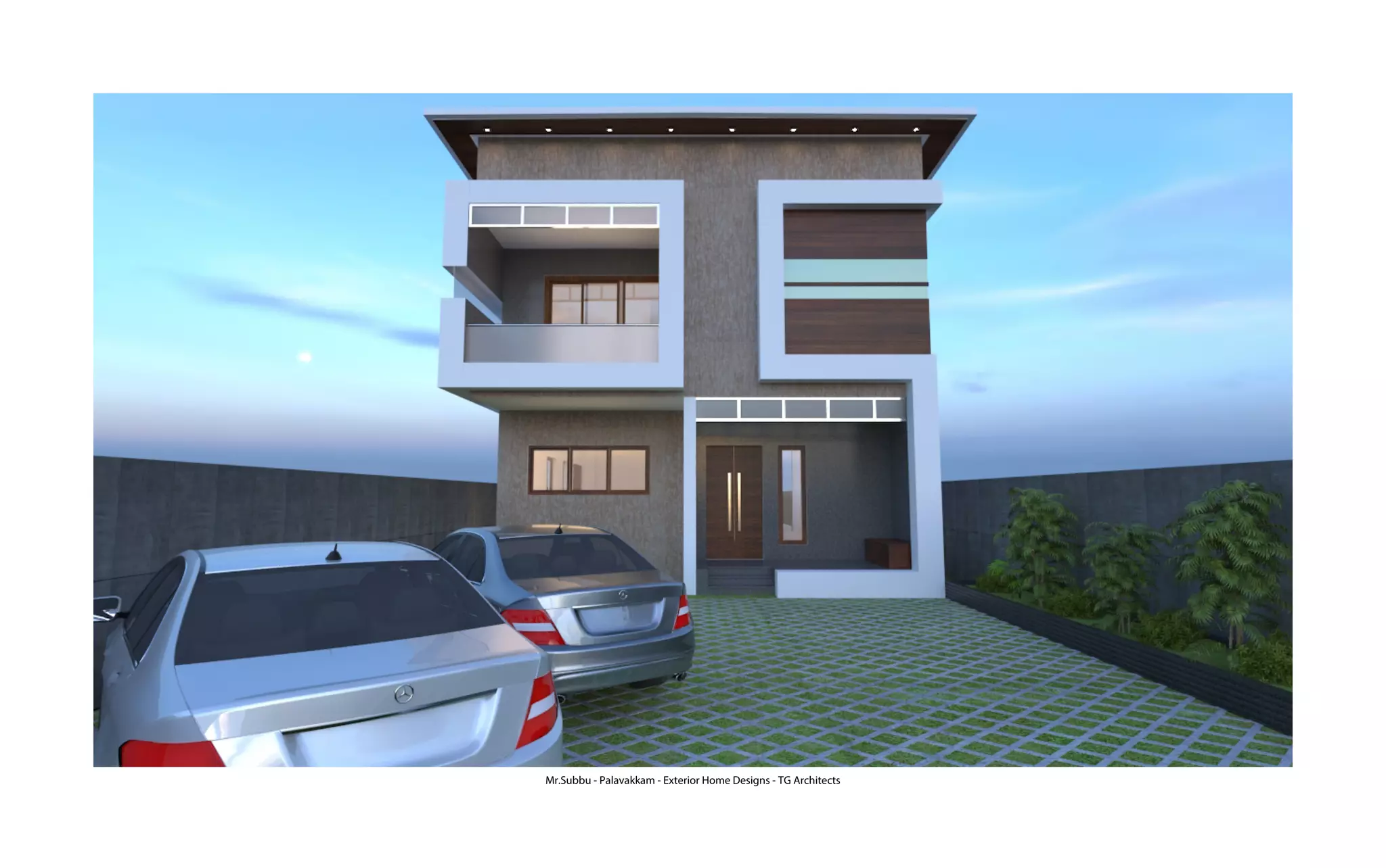 TG Architects Exterior Elevations.pdf | Landscaping | Home & Garden