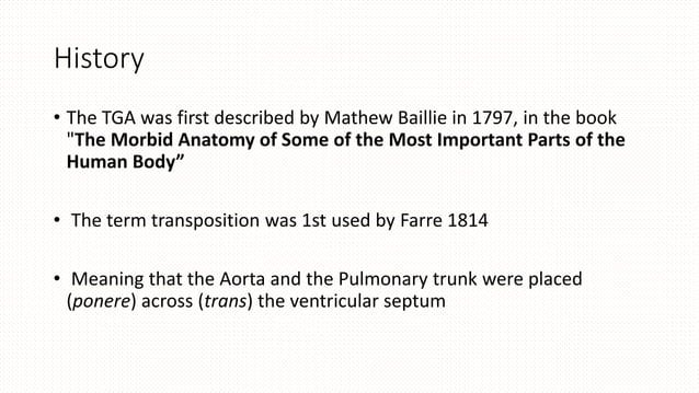 Transposition of great arteries with lvoto management | PPTX