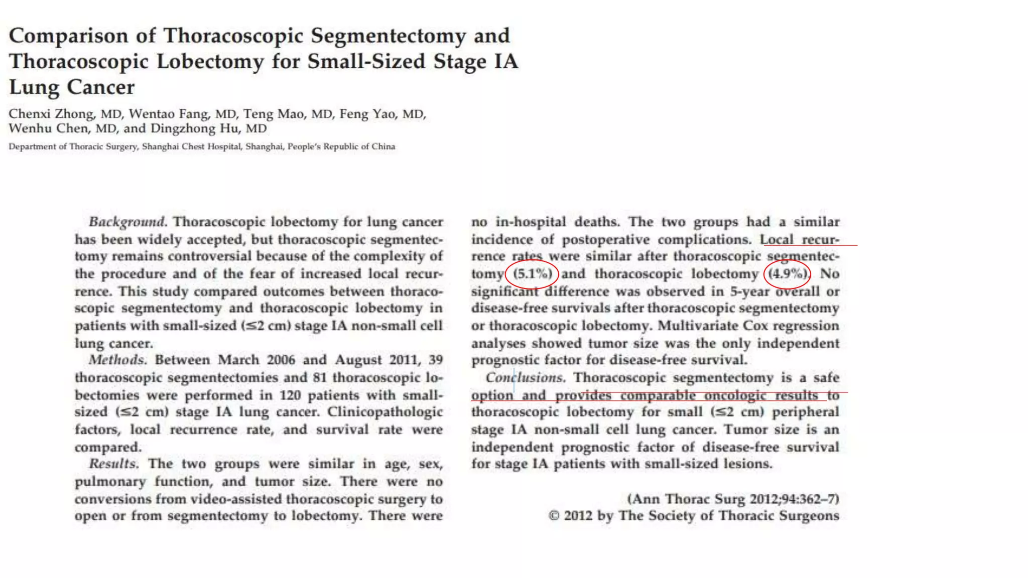 Erkan Kaba TGCD 2021 Segmentektomi | PPT