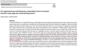 Erkan Kaba TGCD 2021 Segmentektomi | PPT