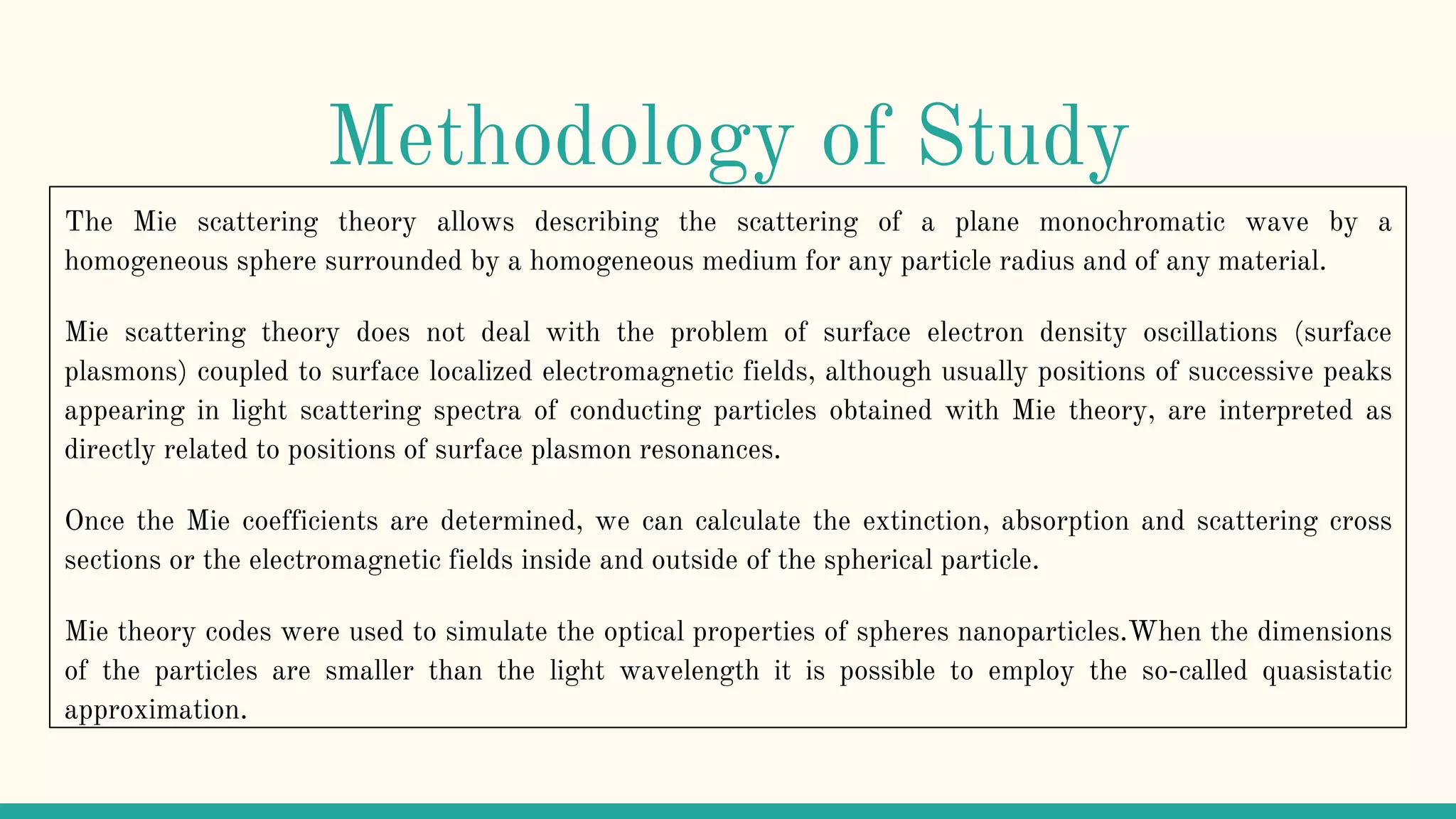 Optical properties of nanoparticles | PPTX