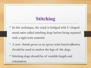Techniques for various structural repair | PPTX