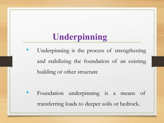 Techniques for various structural repair | PPTX
