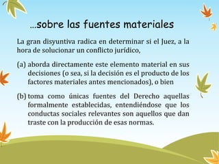 Teoría general de las Fuentes del Derecho | PPTX