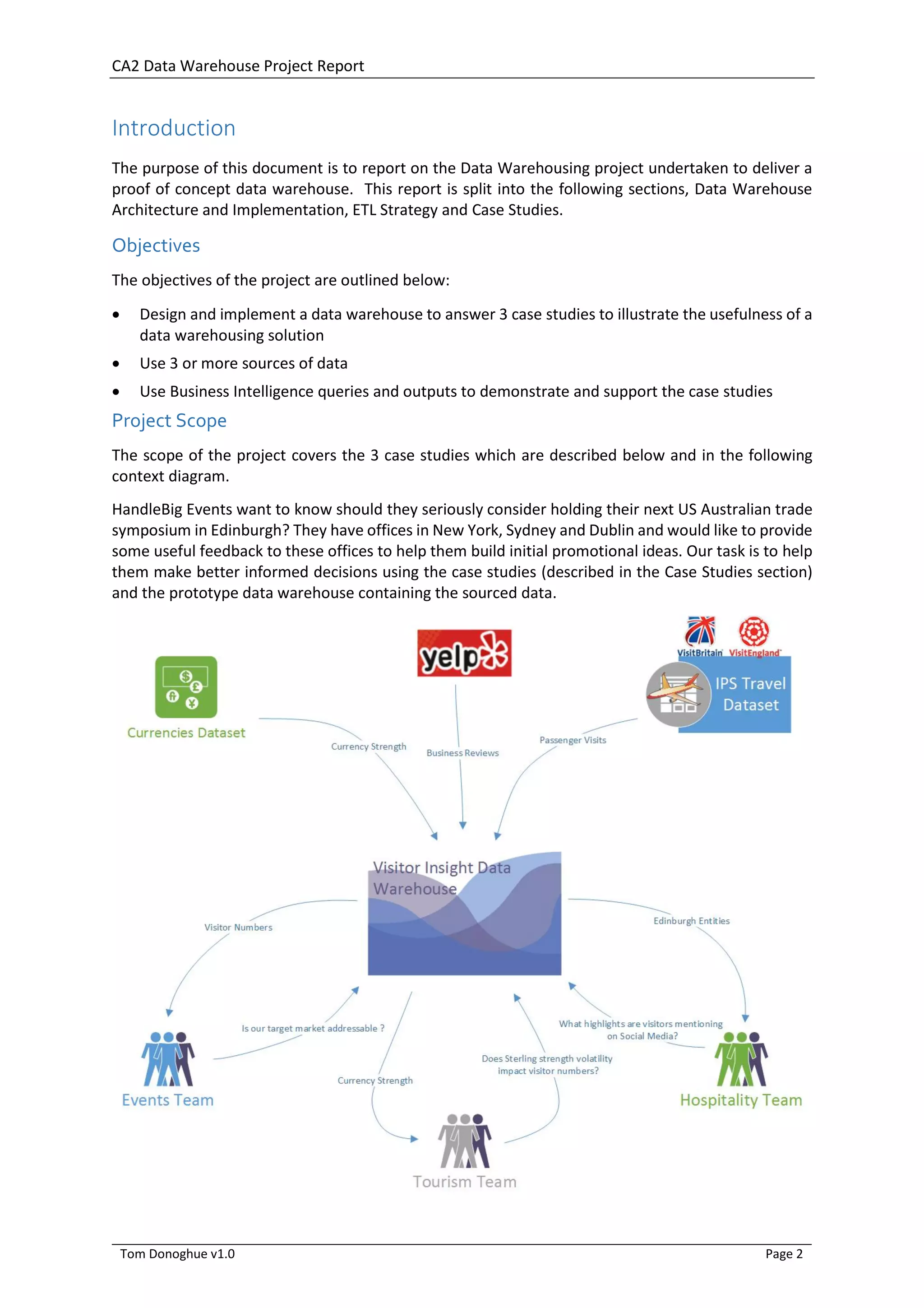Data Warehouse Project Report | PDF
