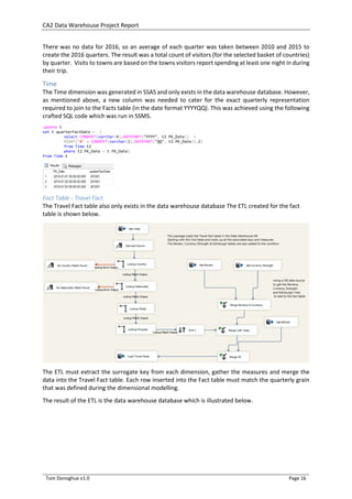Data Warehouse Project Report | PDF
