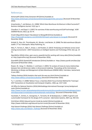 Data Warehouse Project Report | PDF