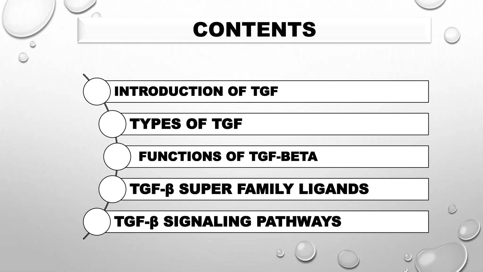 Tgf beta signalling pathway | PPTX