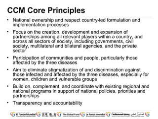 CCM Roles & Responsibilities; Achievements & Challenges | PPT