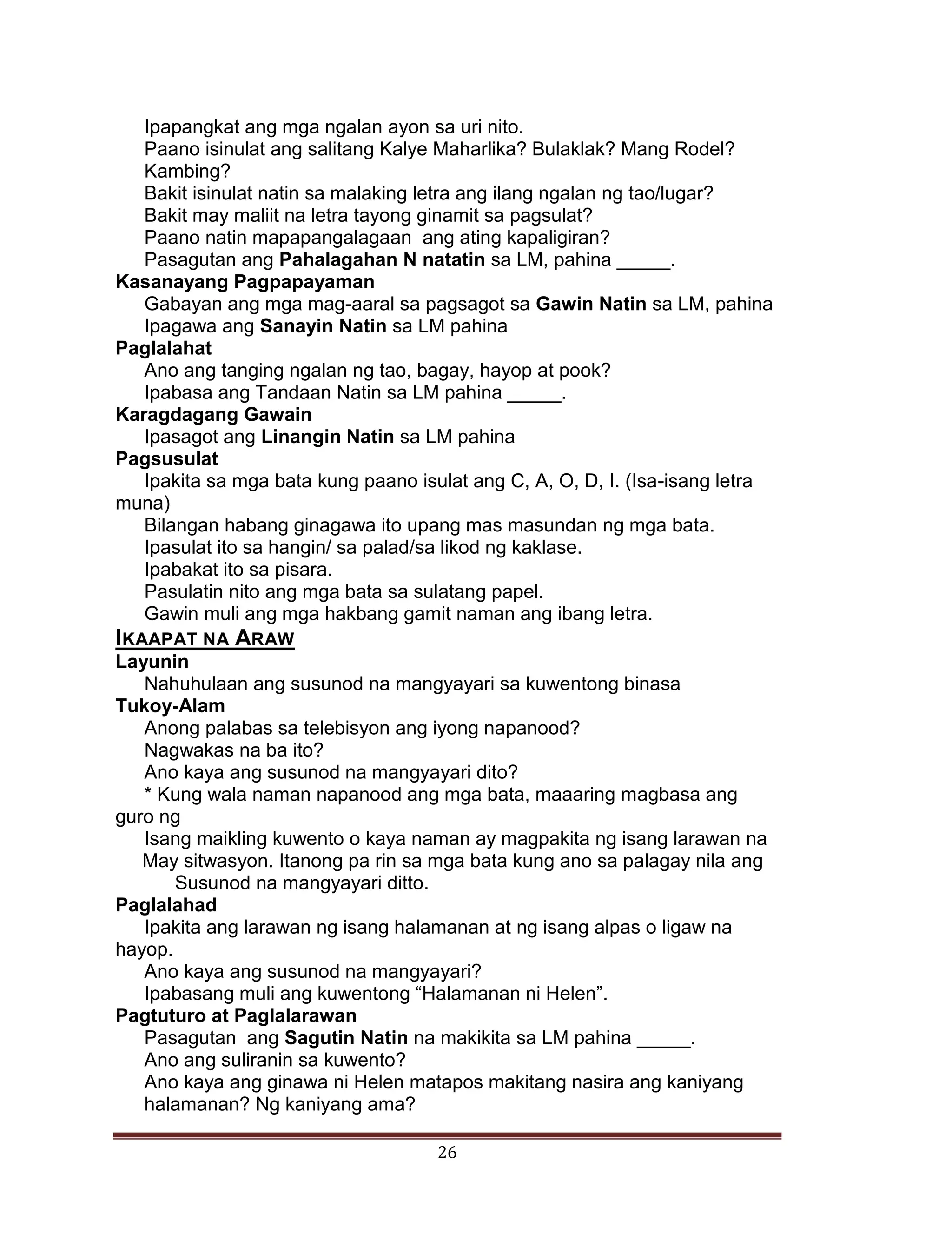 Tg filipino grade2 | PDF