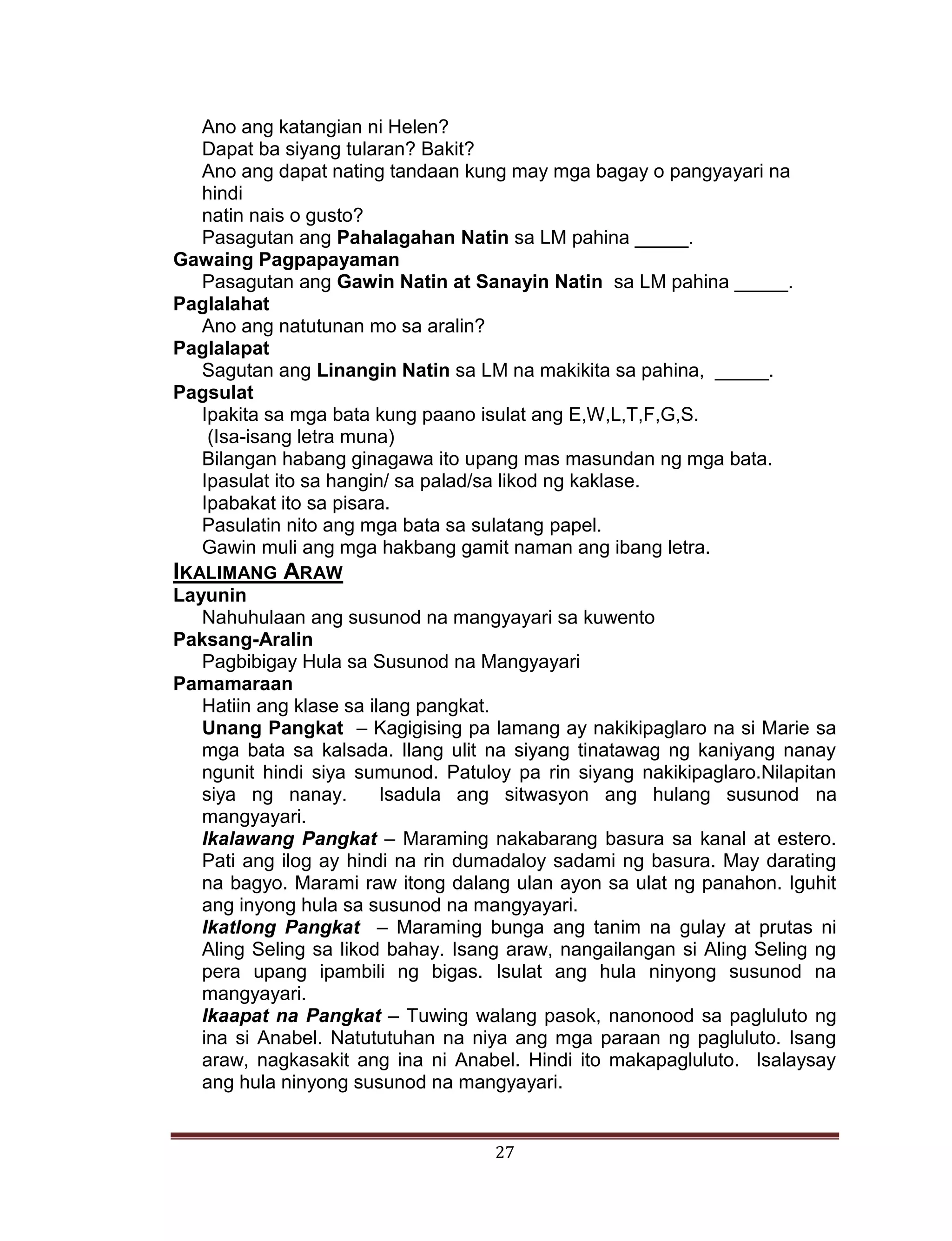 Tg filipino grade2 | PDF