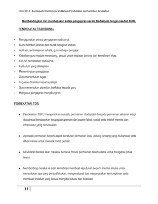 Tgfu satu pembaharuan dalam pendidikan jasmani | DOCX