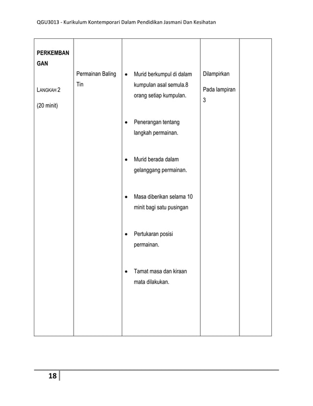 Tgfu satu pembaharuan dalam pendidikan jasmani | DOCX