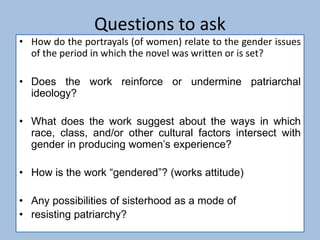 Feminist re-reading of The Great Gatsby | PPT