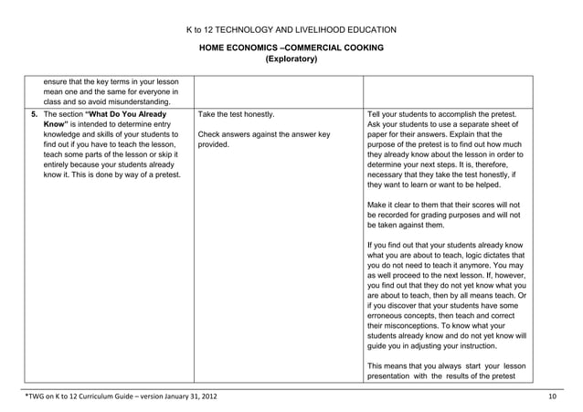 Tg in commercial_cooking.exploratory | PPT