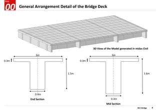 Reinforced Concrete T-girder Bridge Tutorial PDF | PDF