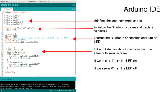 MIT App Inventor + Arduino + Bluetooth | PPTX