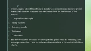 The rasa theory_and_concept_of_sublime | PPT