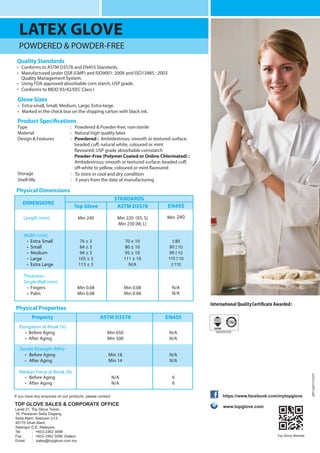 TG Latex Glove | PDF