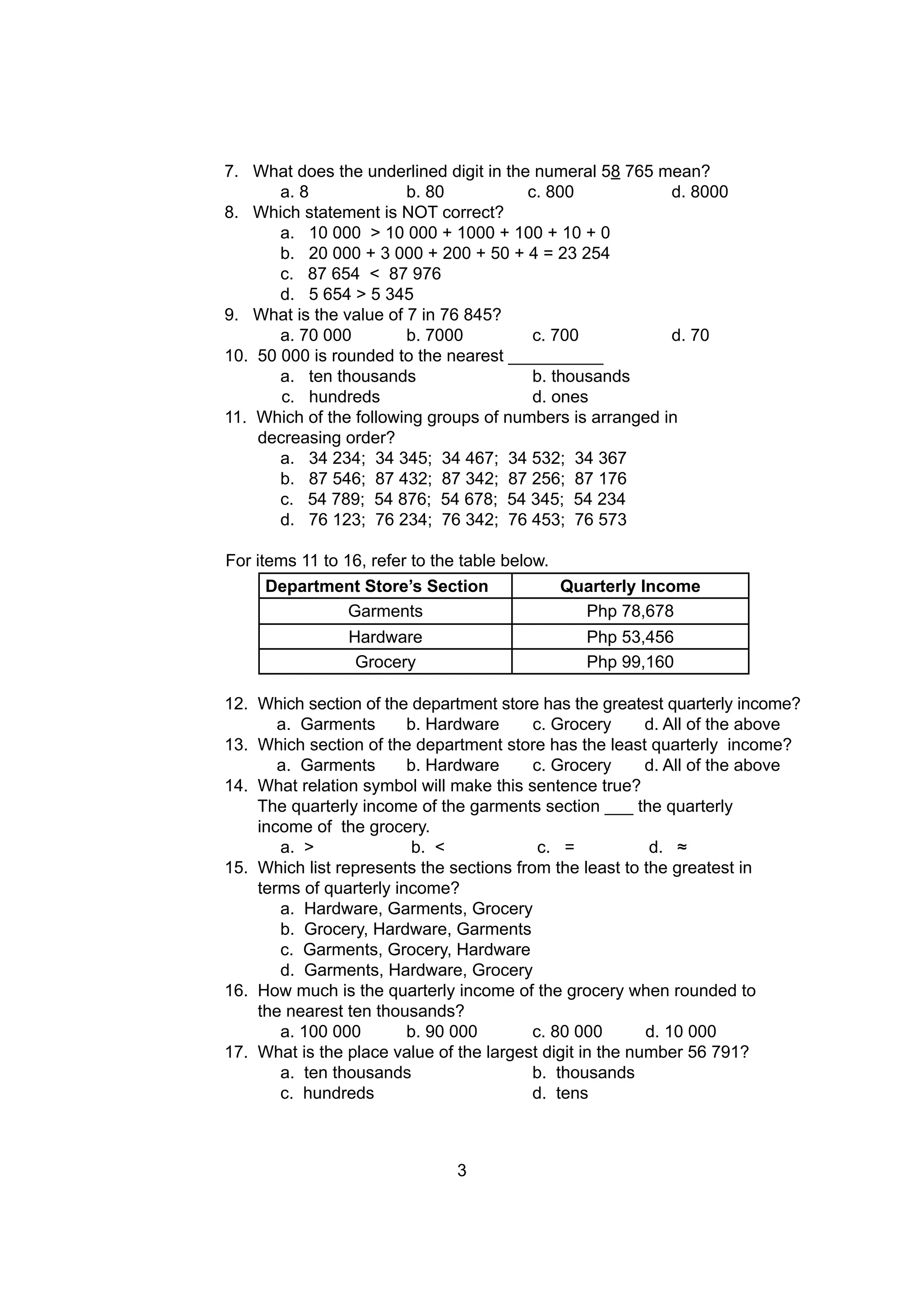 Teacher's Guide in Mathematics 4 | PDF