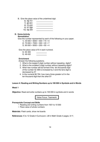 Teacher's Guide in Mathematics 4 | PDF