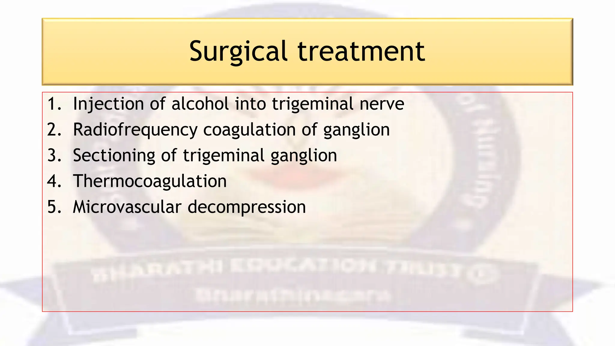 TGN.pptx trigeminal neuralgia achronic neurological disorder of sensory ...