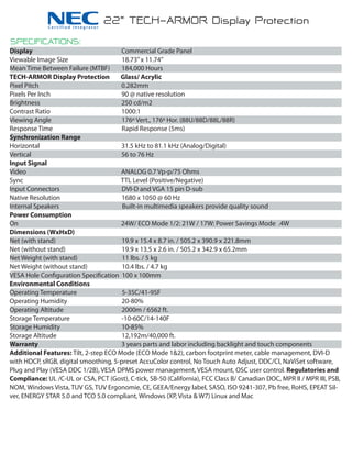 Tg nec 22_at:u | PDF | Computer Peripherals | Computing