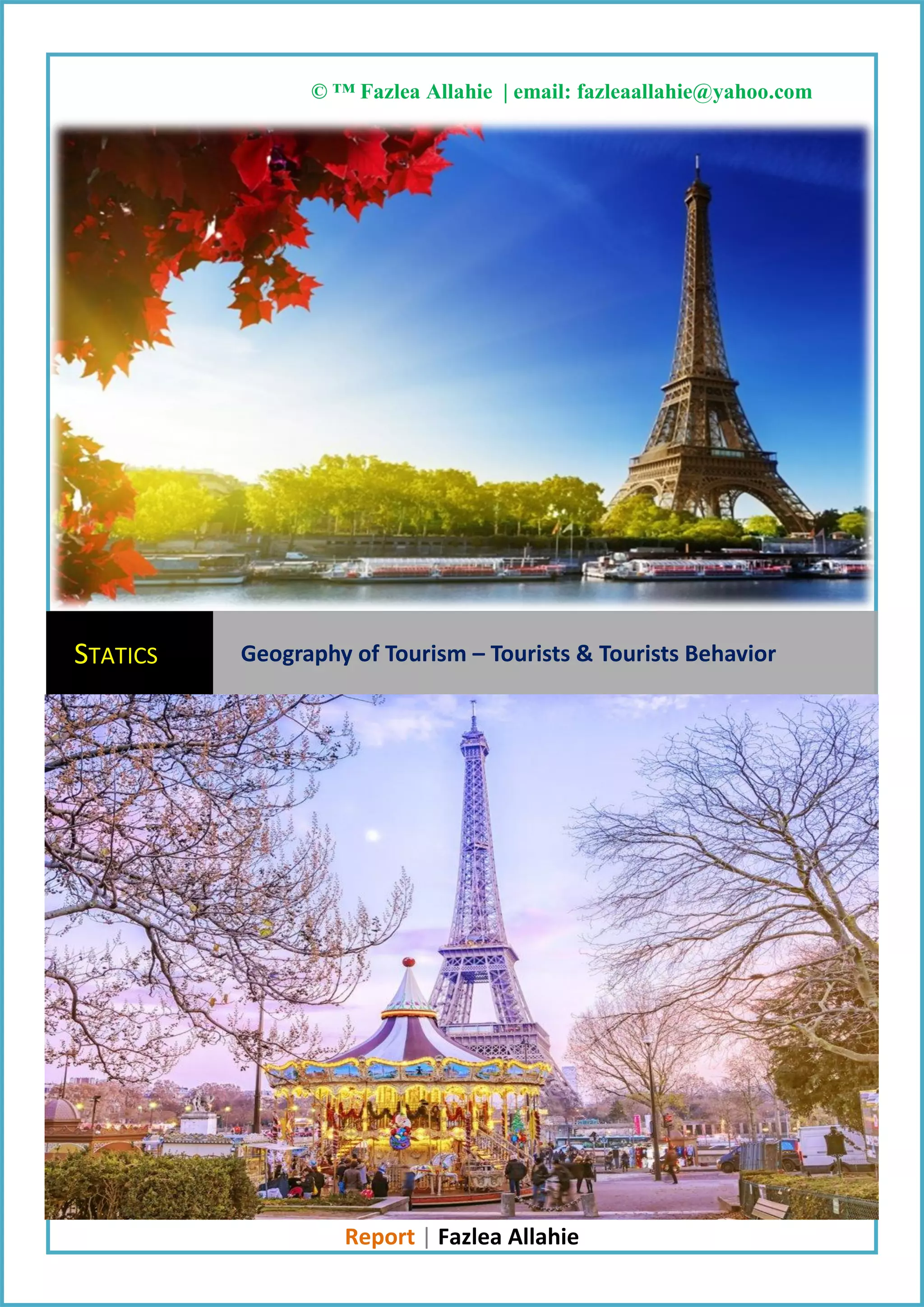 World’s Top Ten Countries Tourists Arrival & Destinations | PDF