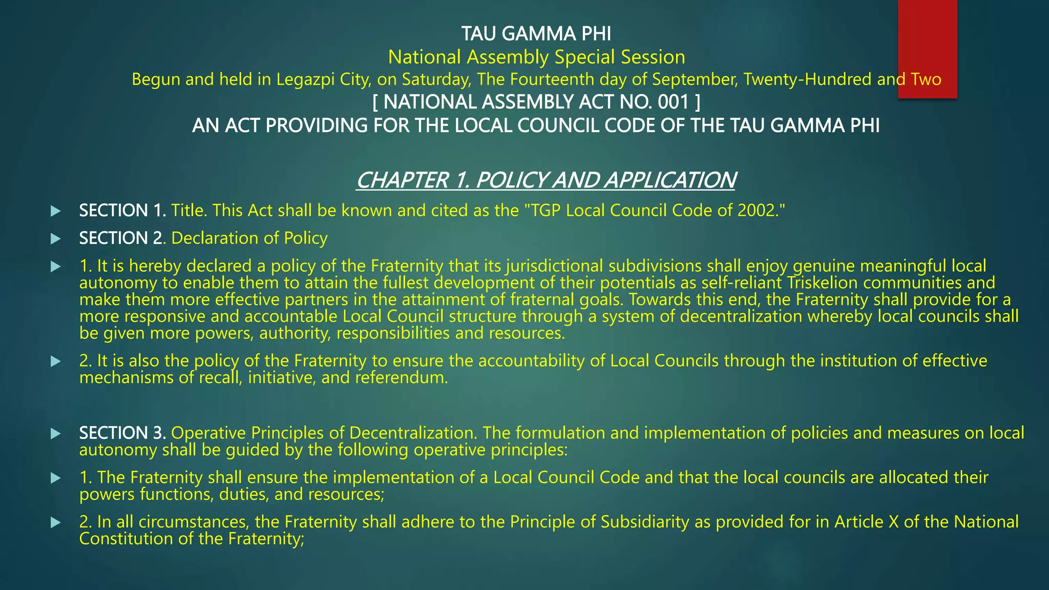 TGP LOCAL COUNCIL CODE SLIDE.pptx