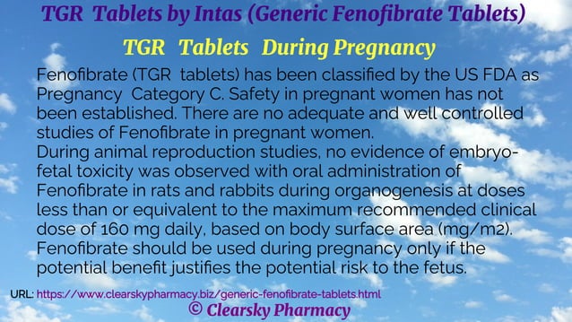 TGR Tablets by Intas (Generic Fenofibrate Tablets) | PPT